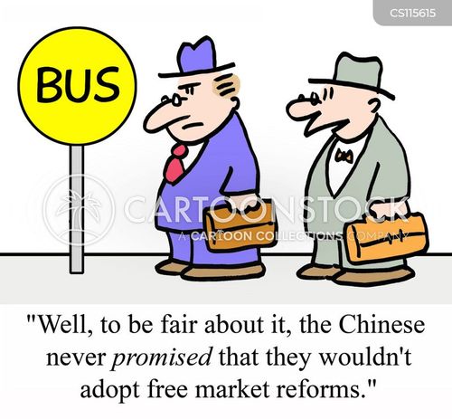 Trade Agreements Cartoons and Comics - funny pictures from CartoonStock