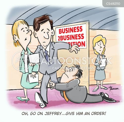 Business Networking Cartoons and Comics - funny pictures from CartoonStock
