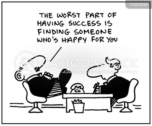 Envious Circle Cartoons and Comics - funny pictures from CartoonStock