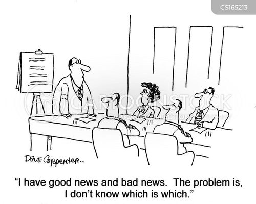 Good News Cartoons and Comics - funny pictures from CartoonStock