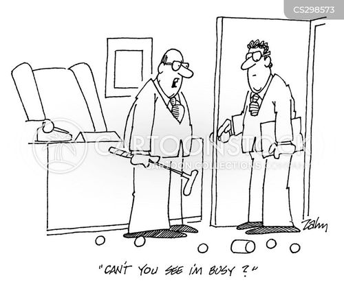 Golf Practice Cartoons