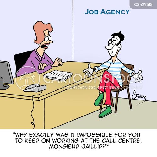 Job Agencies Cartoons and Comics - funny pictures from CartoonStock