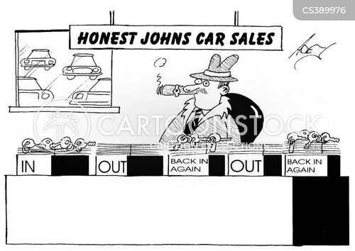 Car Showroom Cartoons and Comics - funny pictures from CartoonStock