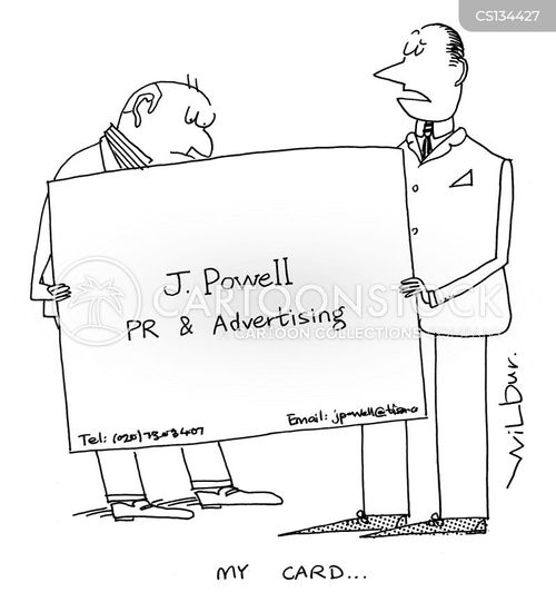 Self-promotion Cartoons and Comics - funny pictures from CartoonStock