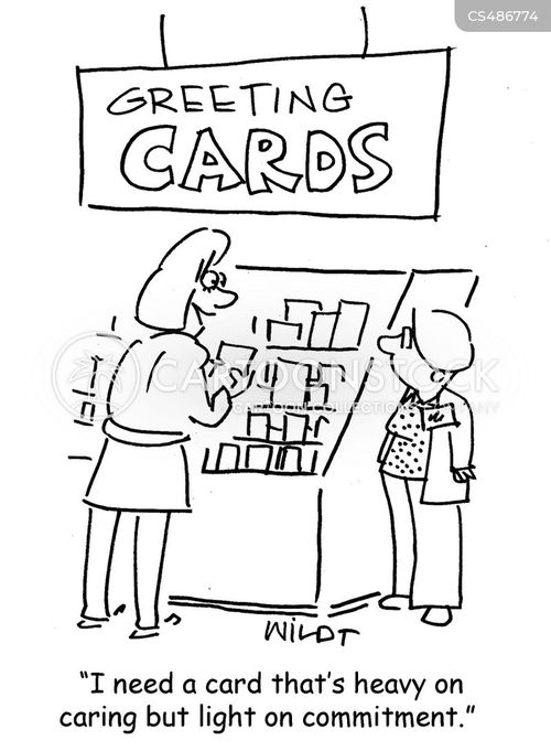 Card Shop Cartoons and Comics - funny pictures from CartoonStock