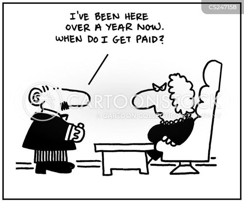Paid Work Cartoons and Comics - funny pictures from CartoonStock