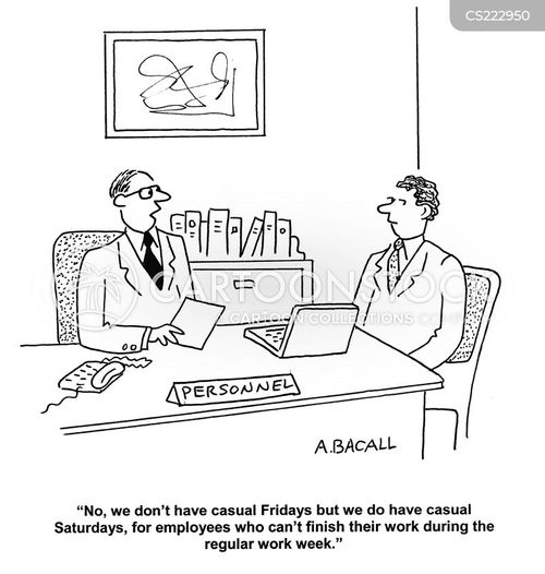 Work Week Cartoons and Comics - funny pictures from CartoonStock