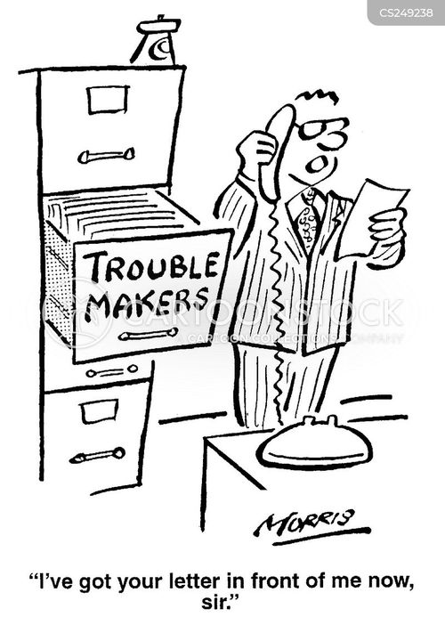 Trouble-maker Cartoons and Comics - funny pictures from CartoonStock