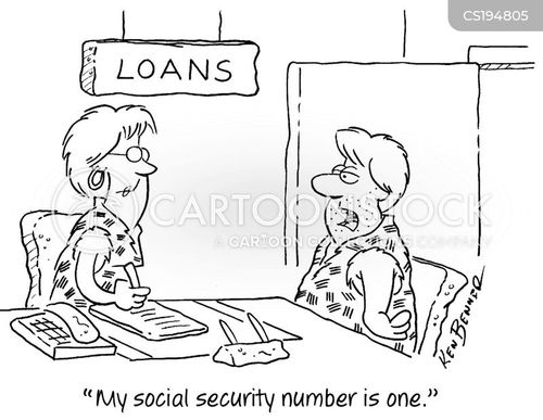 Social Security Number Cartoons and Comics - funny pictures from ...