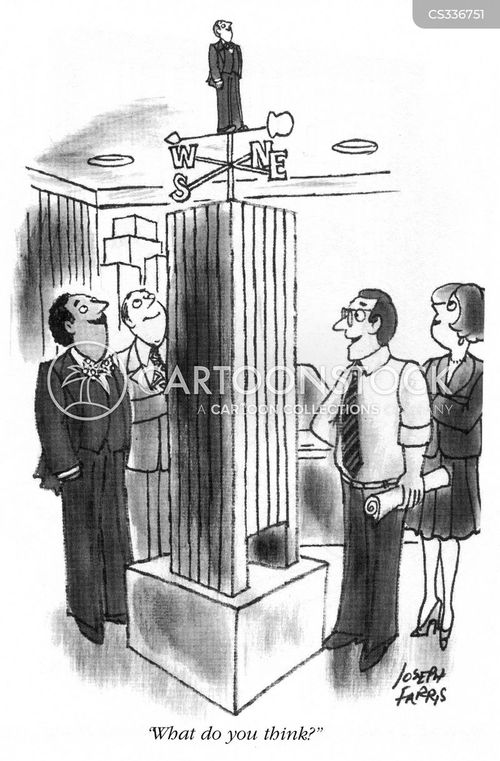 Weathervane Cartoons and Comics - funny pictures from CartoonStock