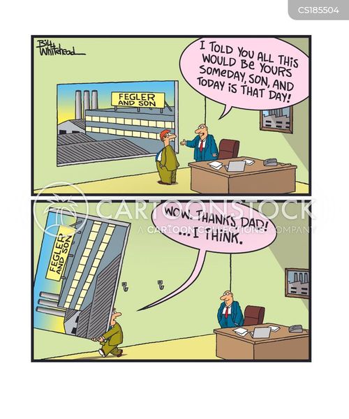 Inherited Cartoons and Comics - funny pictures from CartoonStock