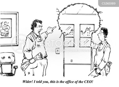 Ego Building Cartoons and Comics - funny pictures from CartoonStock