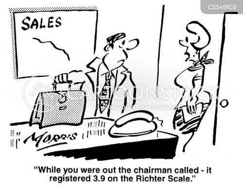 Richter Scale Cartoons and Comics - funny pictures from CartoonStock