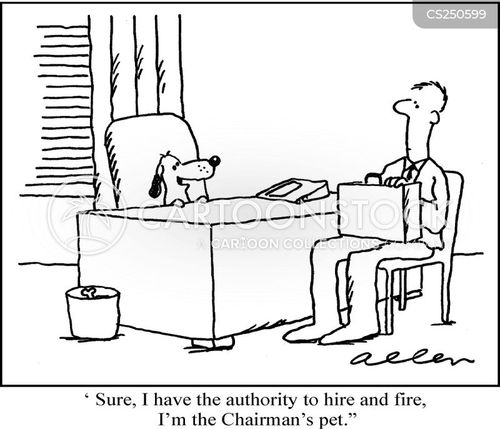 Chairmen's Pet Cartoons and Comics - funny pictures from CartoonStock