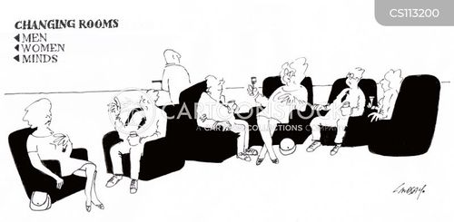 Changing Rooms Cartoons and Comics - funny pictures from CartoonStock