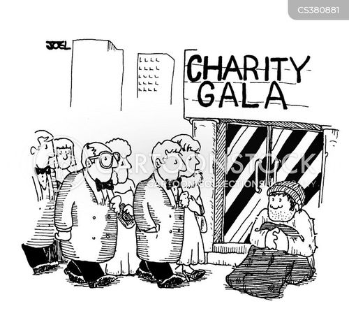 Charity Gala Cartoons and Comics - funny pictures from CartoonStock