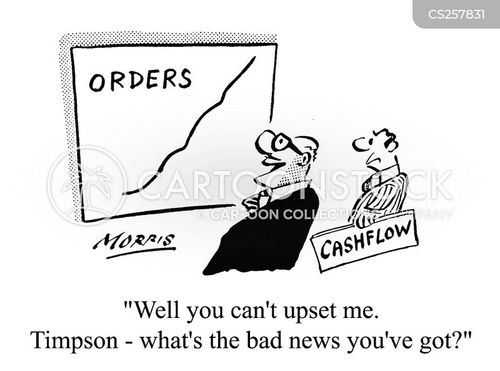 Cashflow Cartoons and Comics - funny pictures from CartoonStock