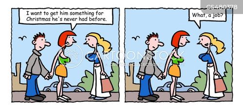 Present Hunting Cartoons and Comics - funny pictures from CartoonStock