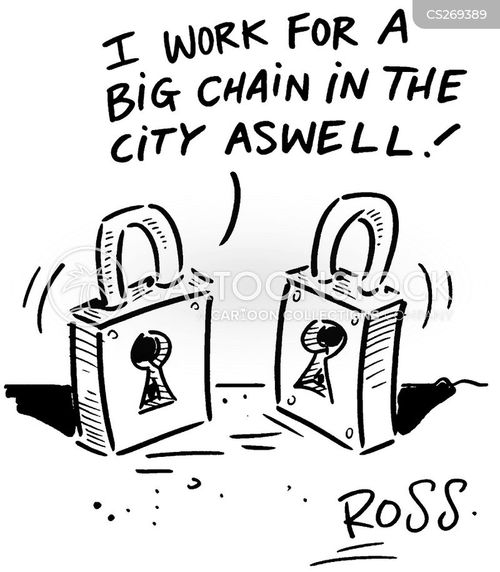 Big Chains Cartoons and Comics - funny pictures from CartoonStock