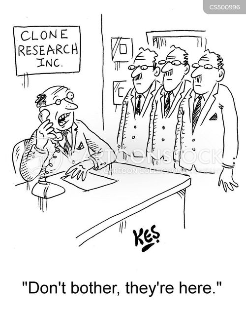 Clone Lab Cartoons and Comics - funny pictures from CartoonStock