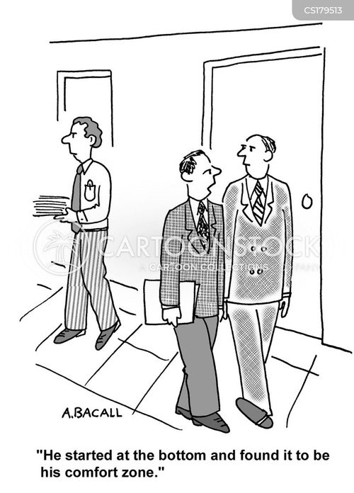 Comfort Zone Cartoons and Comics - funny pictures from CartoonStock