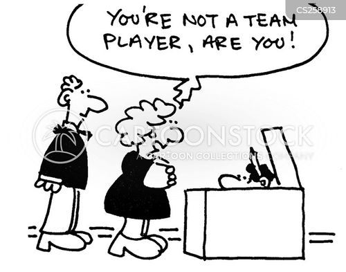 Team Worker Cartoons and Comics - funny pictures from CartoonStock