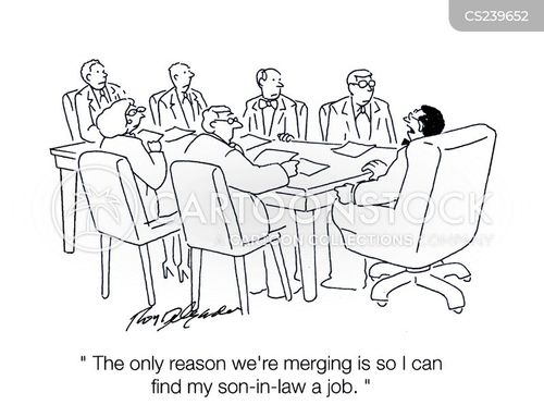 Hostile Take Over Cartoons and Comics - funny pictures from CartoonStock