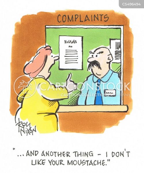 Complaints Procedure Cartoons and Comics - funny pictures from CartoonStock