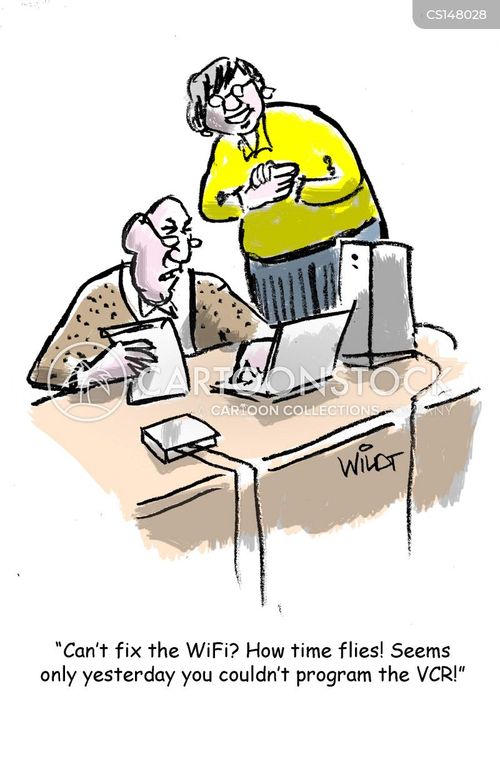 Router Cartoons and Comics - funny pictures from CartoonStock