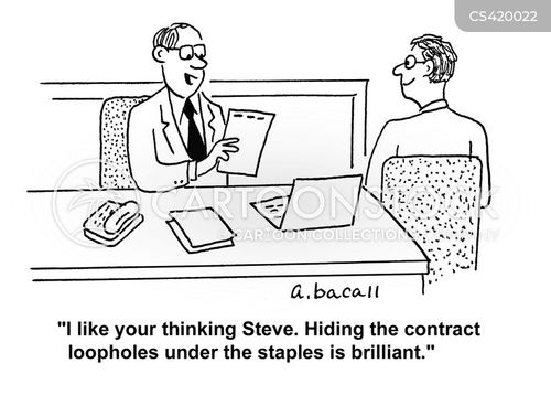 Legal Jargon Cartoons and Comics - funny pictures from CartoonStock