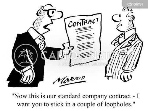 Clauses Cartoons and Comics - funny pictures from CartoonStock