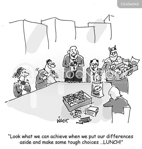 Cooperating Cartoons and Comics - funny pictures from CartoonStock