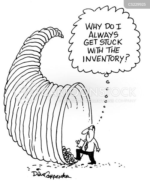 Inventory Cartoons and Comics - funny pictures from CartoonStock