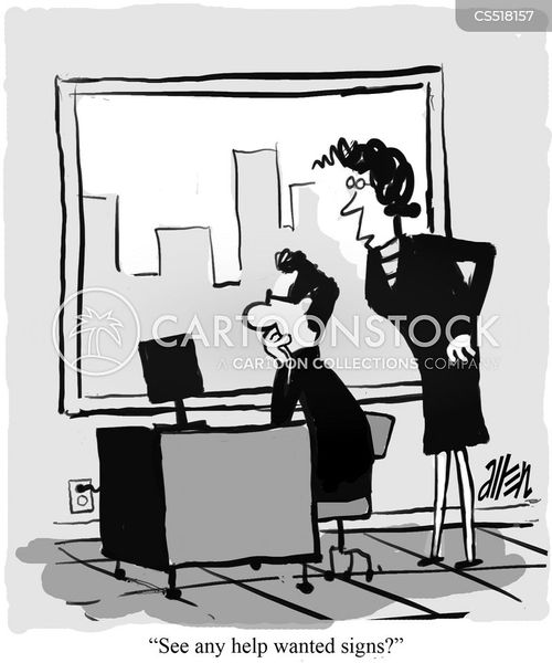 Job Hunt Cartoons and Comics - funny pictures from CartoonStock