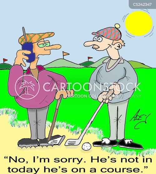 Golf Scoring Cartoons and Comics - funny pictures from CartoonStock