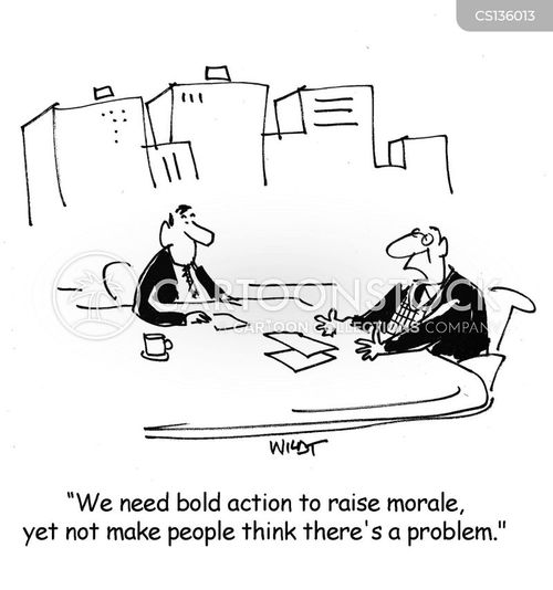 Low Morale Cartoons and Comics - funny pictures from CartoonStock