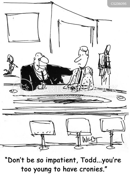 Crony Cartoons and Comics - funny pictures from CartoonStock