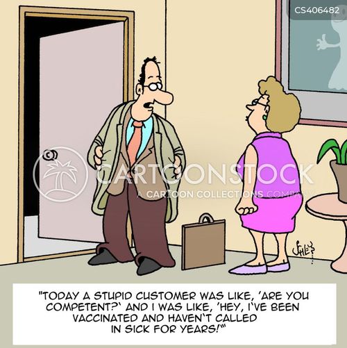 Competent Cartoons and Comics - funny pictures from CartoonStock