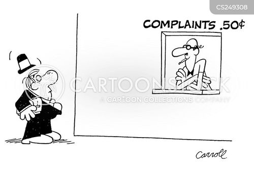 Customer Complaints Cartoons and Comics - funny pictures from CartoonStock