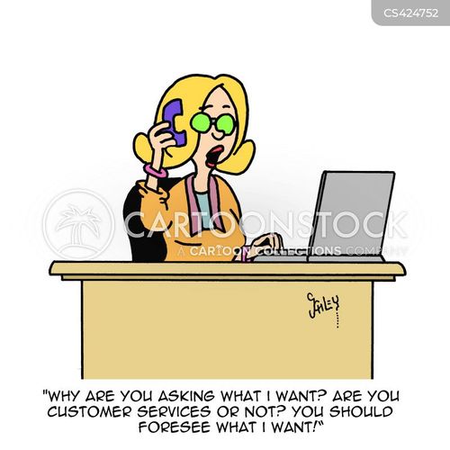 Customer Cartoons and Comics - funny pictures from CartoonStock