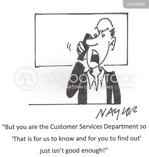 Customer Services Department Cartoons and Comics - funny pictures from ...