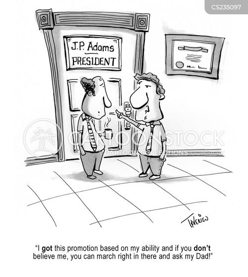 Employee Promotion Cartoons and Comics - funny pictures from CartoonStock