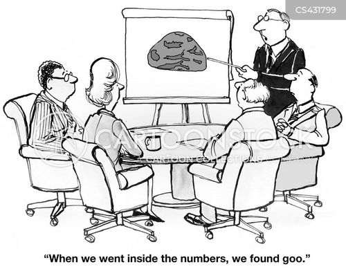 Financial Data Cartoons and Comics - funny pictures from CartoonStock