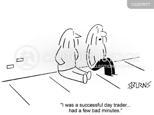 Daytrading Cartoons and Comics - funny pictures from CartoonStock
