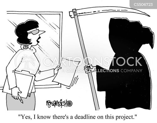 Job Ends Cartoons and Comics - funny pictures from CartoonStock