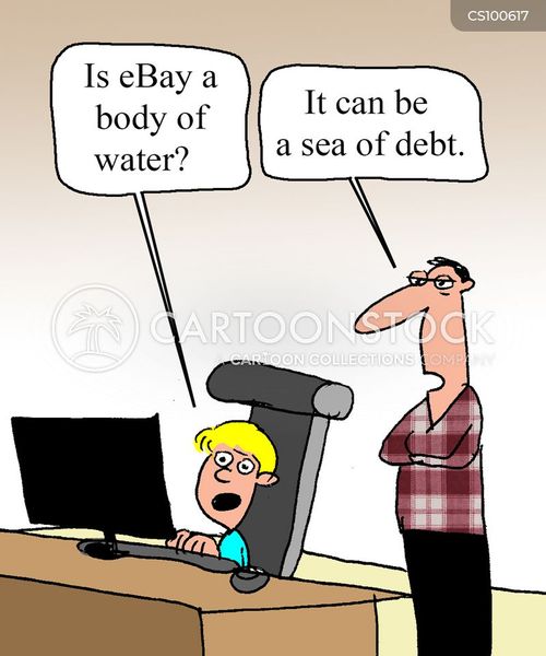 Overspend Cartoons and Comics - funny pictures from CartoonStock