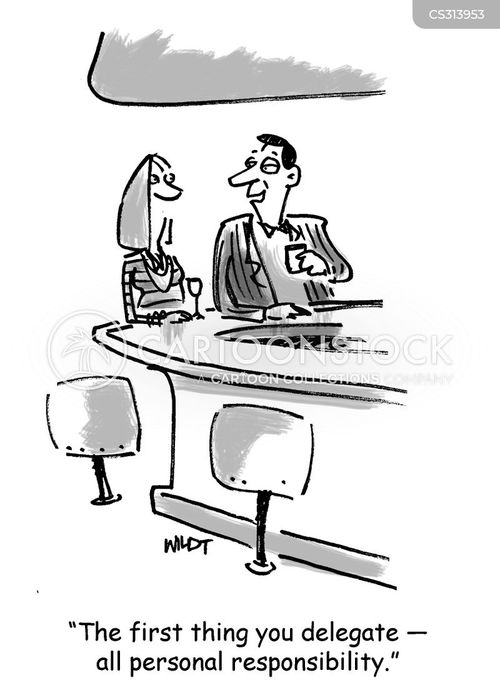 Responsibleness Cartoons and Comics - funny pictures from CartoonStock