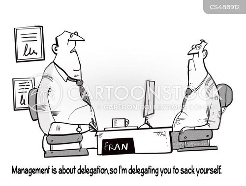Delegation Cartoons and Comics - funny pictures from CartoonStock