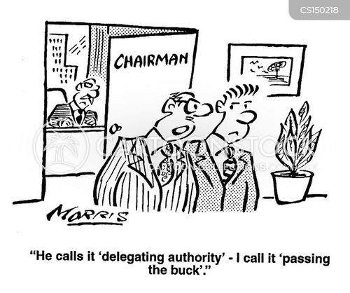 The Blame Game Cartoons and Comics - funny pictures from CartoonStock