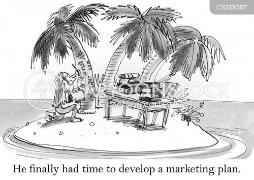 Marketing Plan Cartoons and Comics - funny pictures from CartoonStock